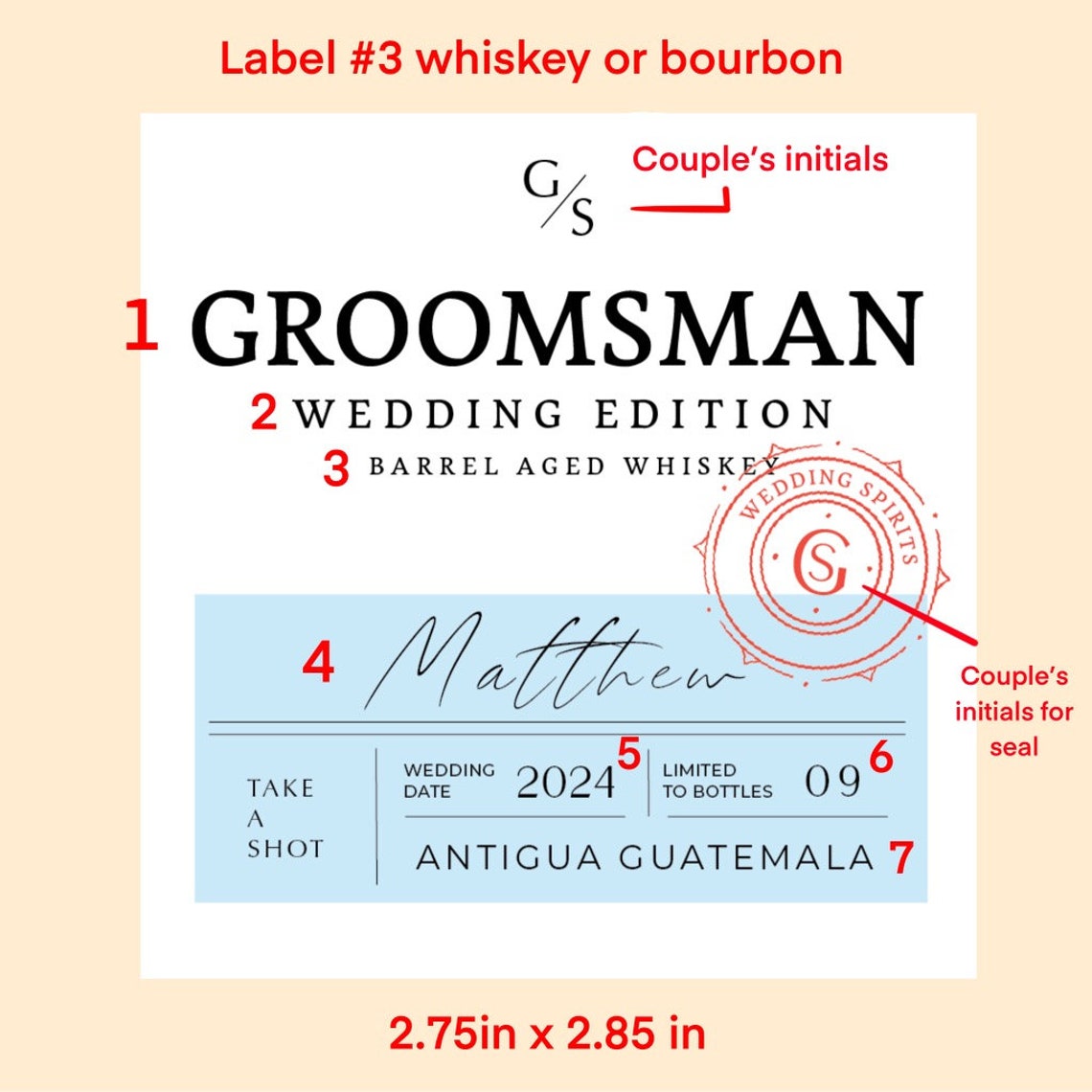 Custom Liquor Bottle Labels - Etsy