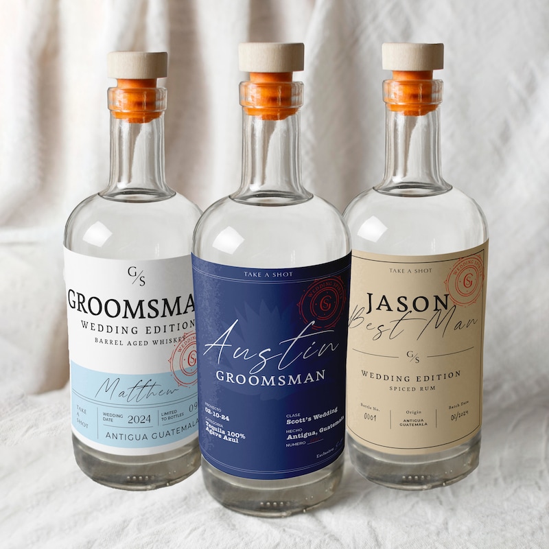 Liquor Bottle Label - Etsy