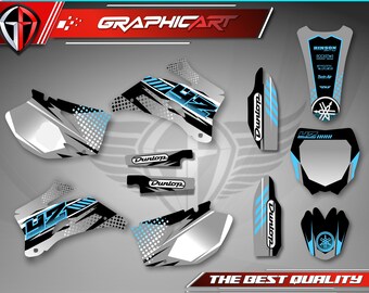 Graphic Kit Yamaha YZF 250F/450F 2003-2009 Yamaha YZ250F Yamaha YZF ...