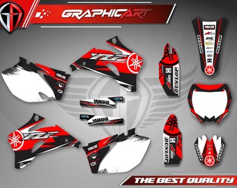 Graphic Kit Yamaha YZF 250F/450F 2003-2009 Yamaha YZ250F Yamaha YZF ...