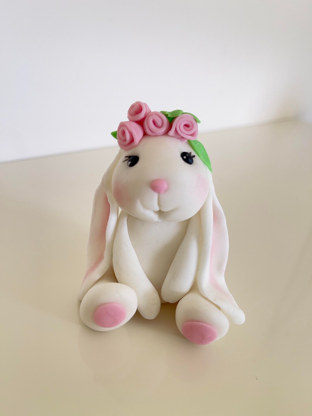 Rabbit Edible Bunny Cake Topper - Etsy