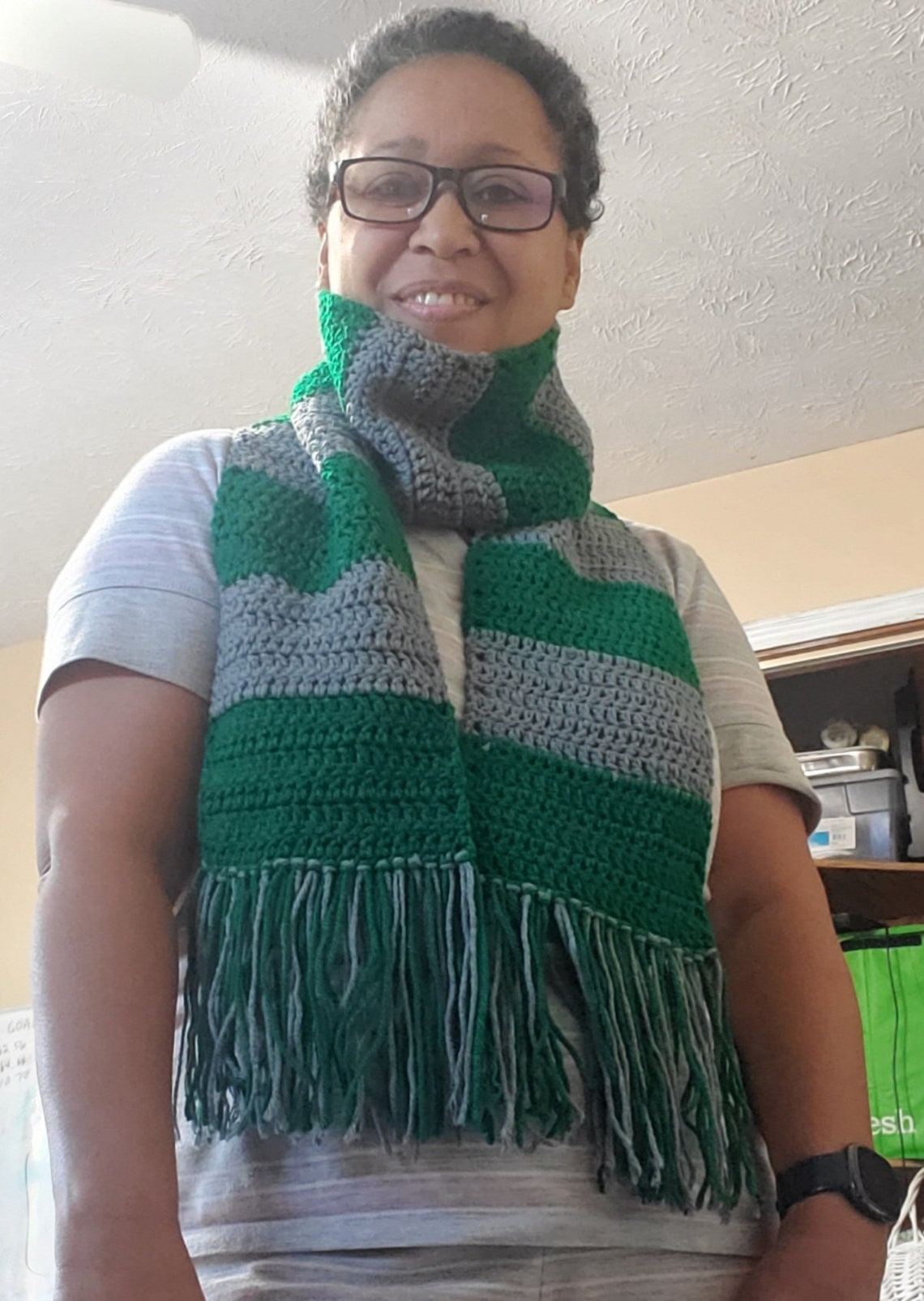 Hogwarts House Scarf Pattern - Etsy
