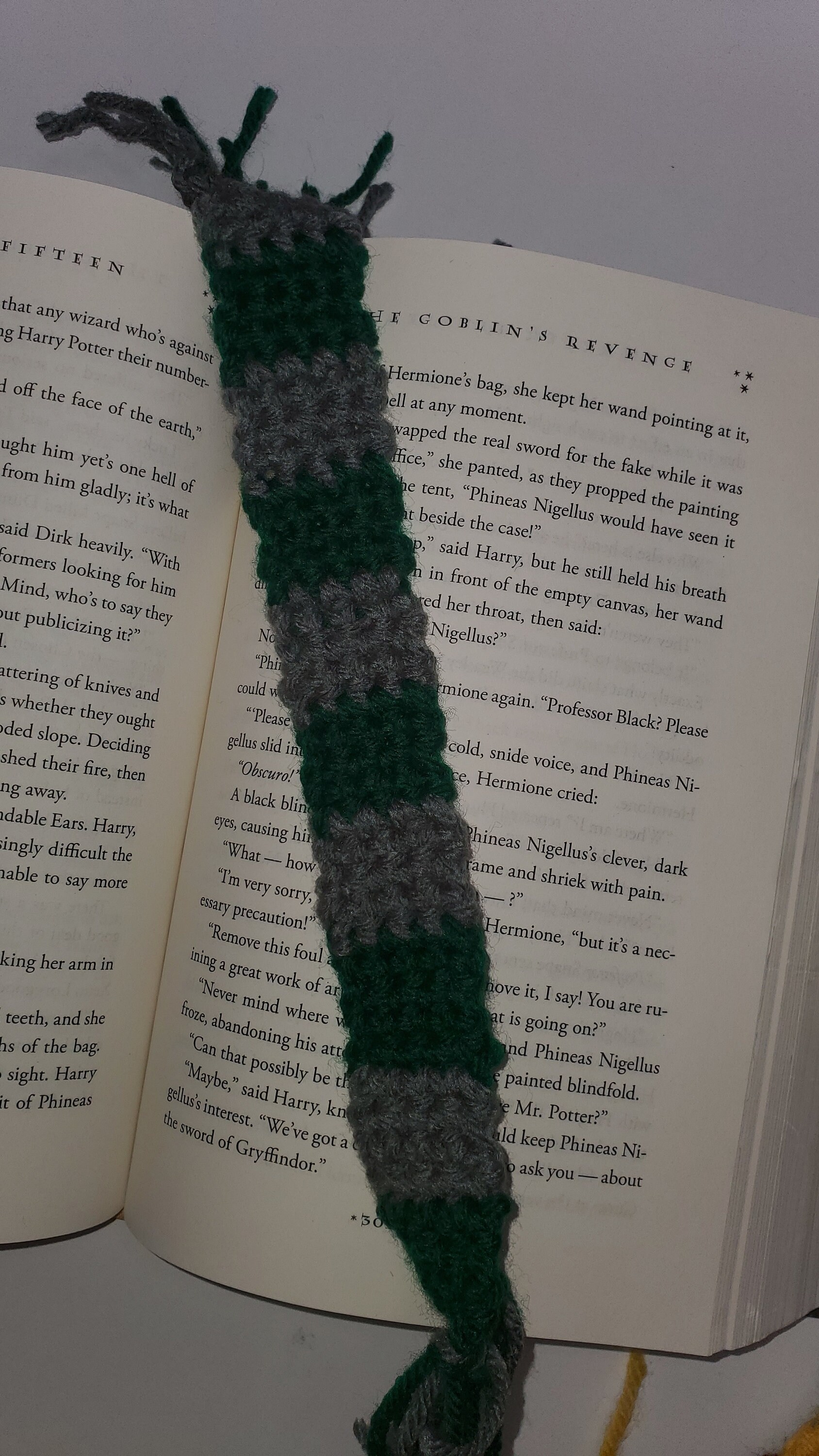 The Hogwarts House Bookmark Pattern - Etsy