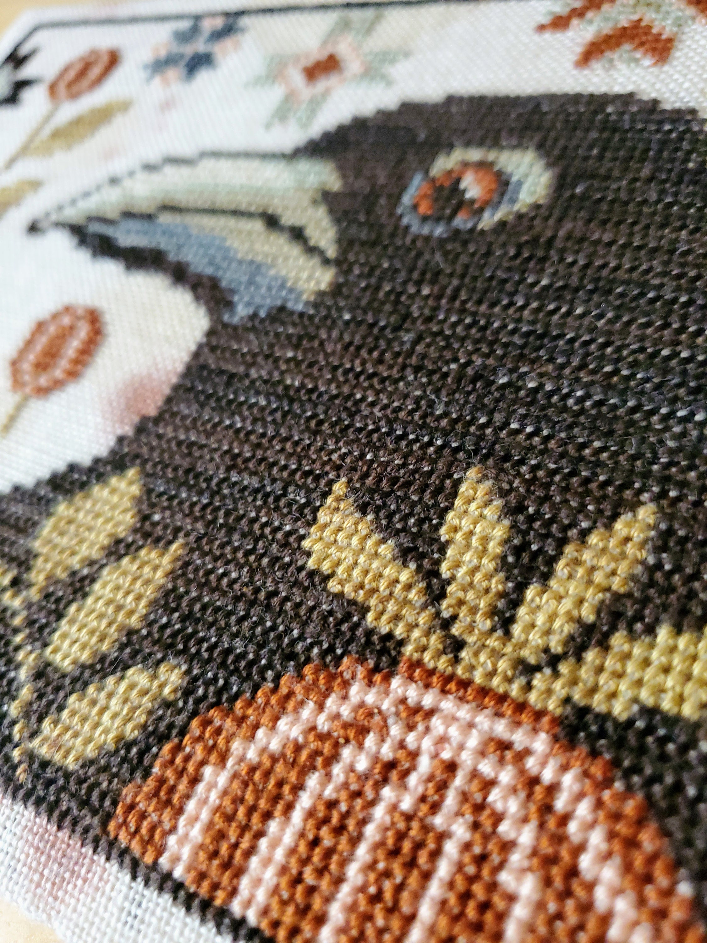 Byron Blackbird PDF Cross Stitch Pattern by the Artsy - Etsy Australia