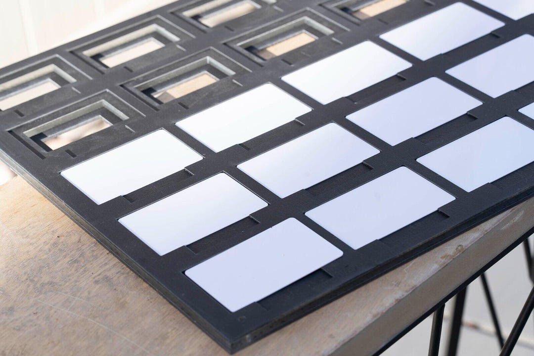 Cr80 Printing Jig for A3 Flatbed Printer With Alignmentpdf Templates ...