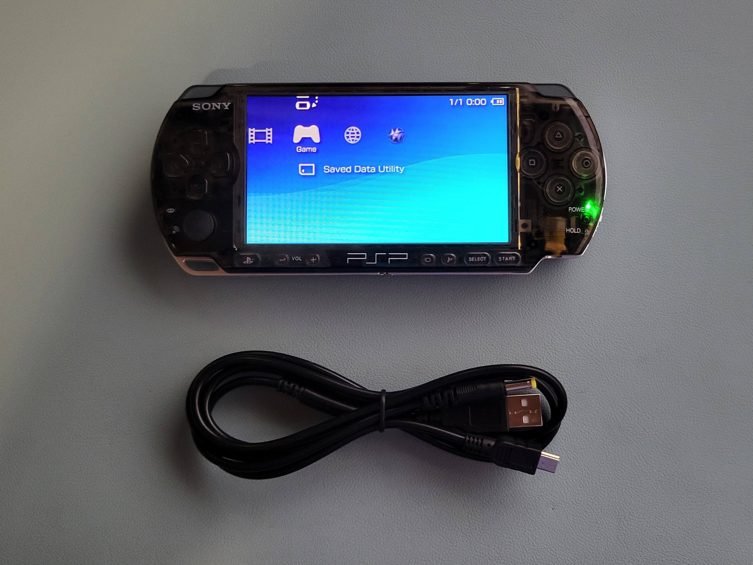 Custom Clear Black PSP 3000 6.61 Infinity Ark 4 With Games Bundle - Etsy