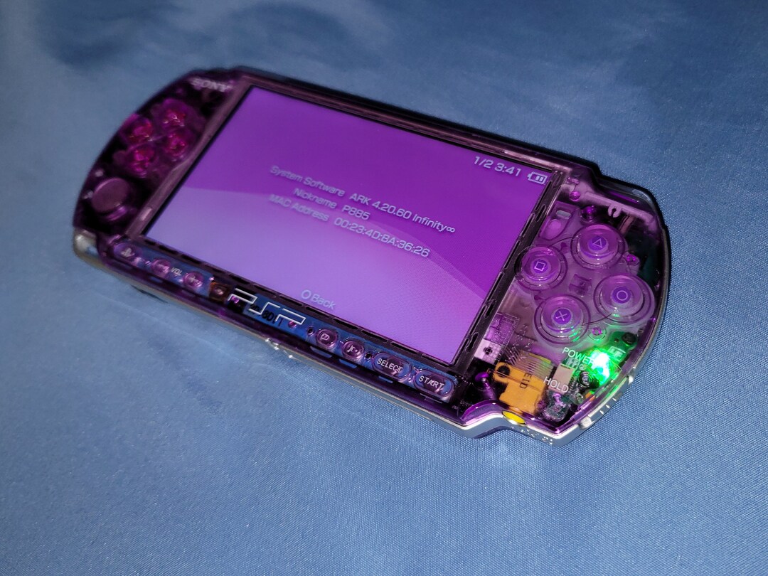 Custom Clear Purple PSP 3001 6.61 Pro-c With Games Bundle - Etsy