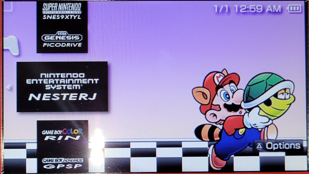 Custom Modded White Sony PSP 1000 Cfw 6.61 Pro-c and Games Bundle ...