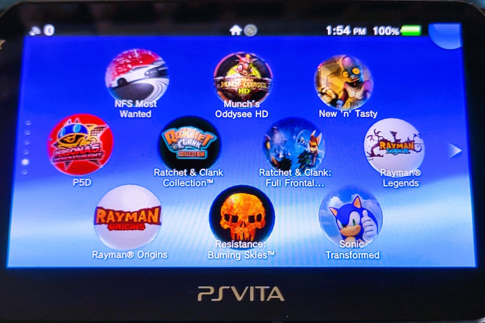 Modded Sony PS Vita 1000 OLED With Loaded Sd2vita 128GB Card - Etsy