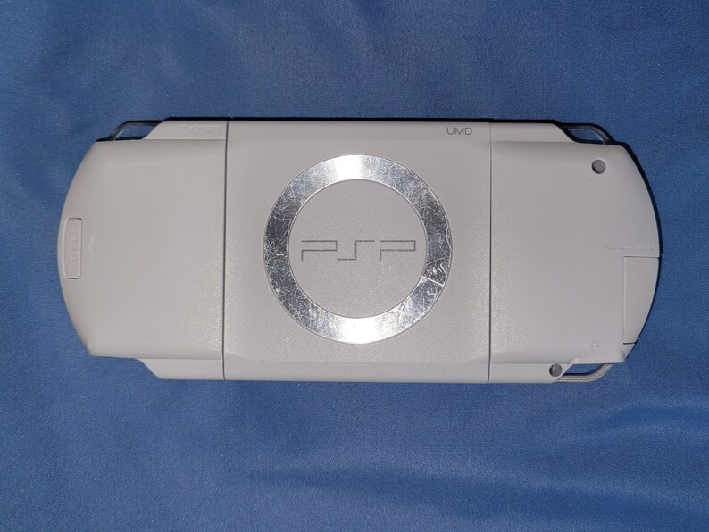 Custom Modded White Sony PSP 1000 Cfw 6.61 Pro-c and Games Bundle ...