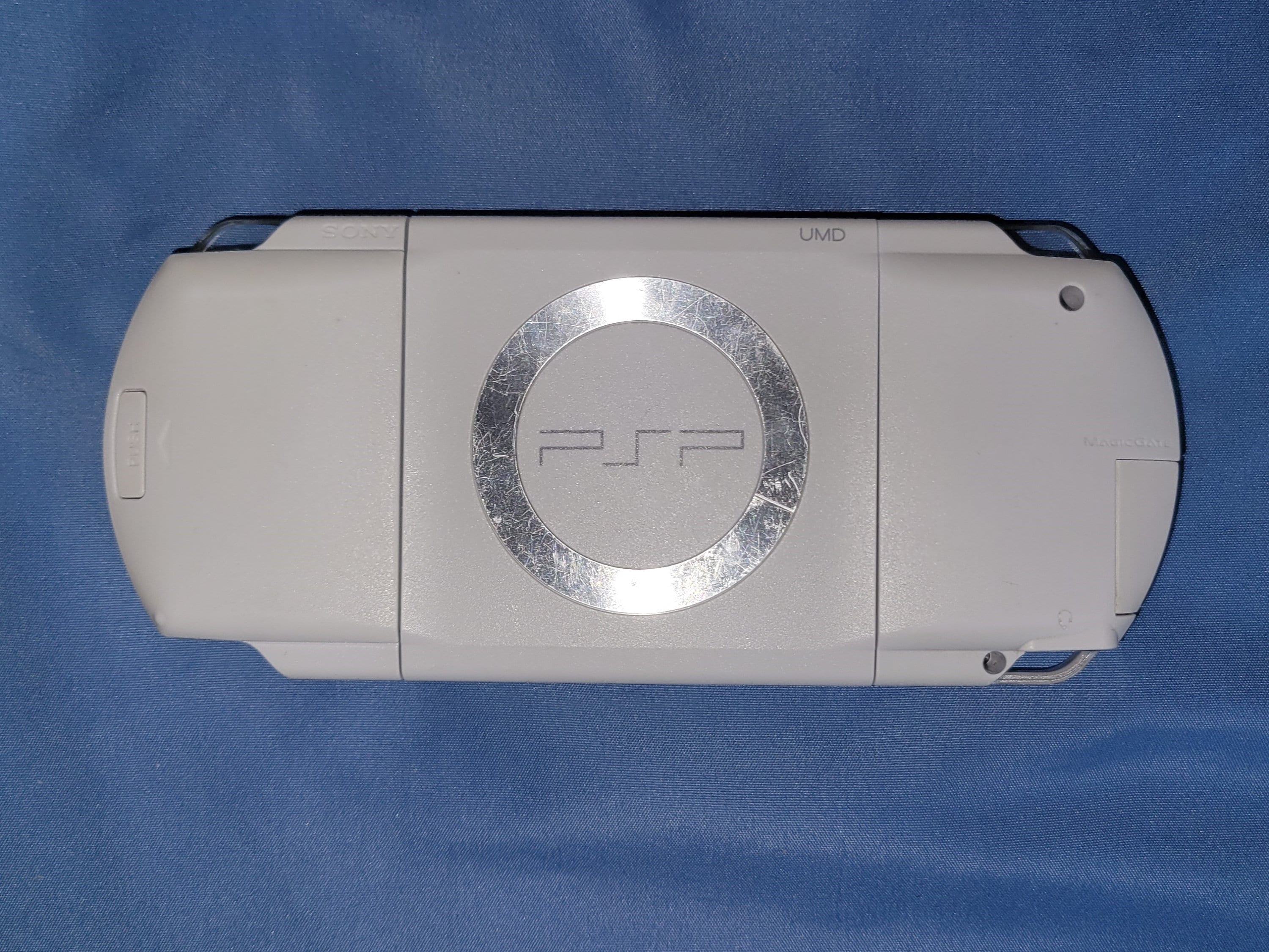 Custom Modded White Sony PSP 1000 Cfw 6.61 Pro-c and Games Bundle ...