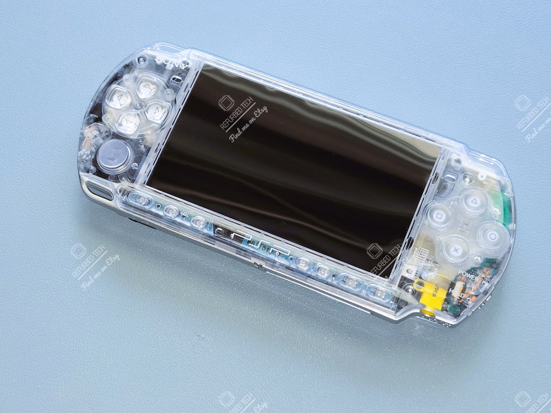 Custom Clear Sony PSP 3000 6.61 Pro-c Infinity With Games Bundle - Etsy
