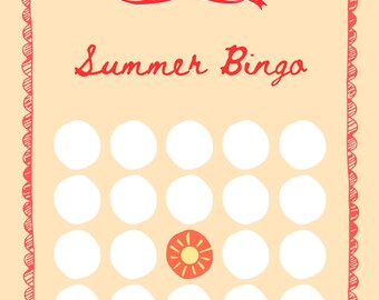 Blank Autumn Bingo Card Printable | Aesthetic Bingo Card | Instant ...