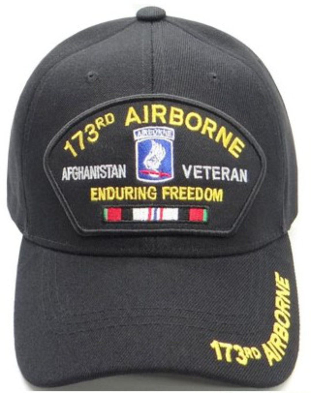 U.S. Army, 173rd Afghanistan, 173rd ABN Enduring Freedom, Black Hat - Etsy
