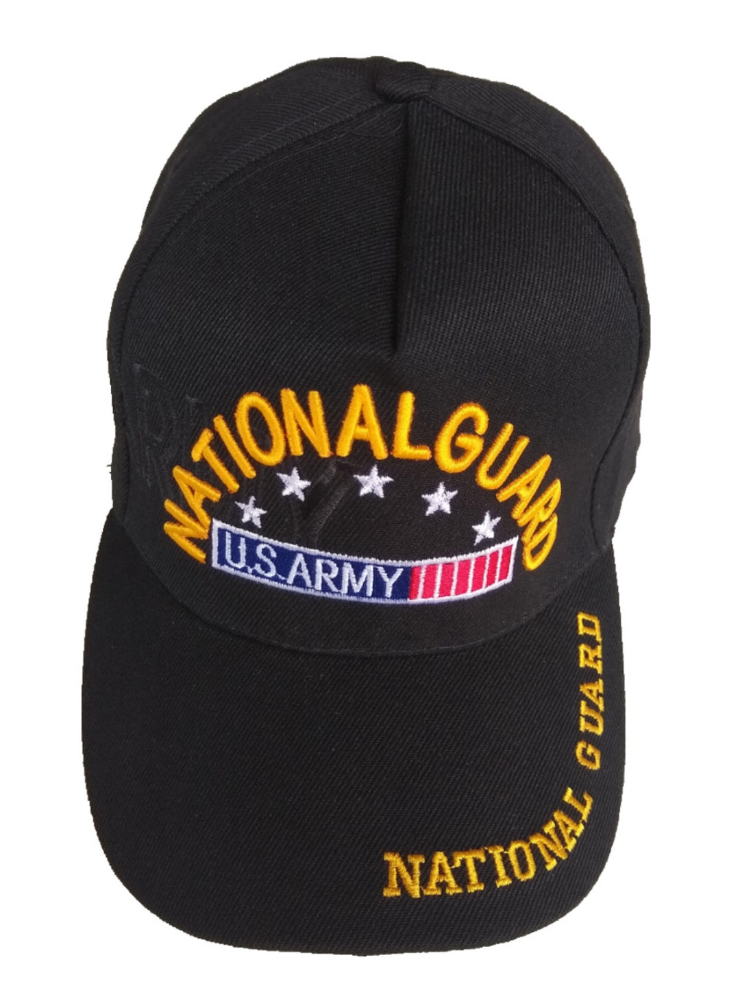 US Army National Guard, Emblem, National Guard on Bill, Black Hat - Etsy