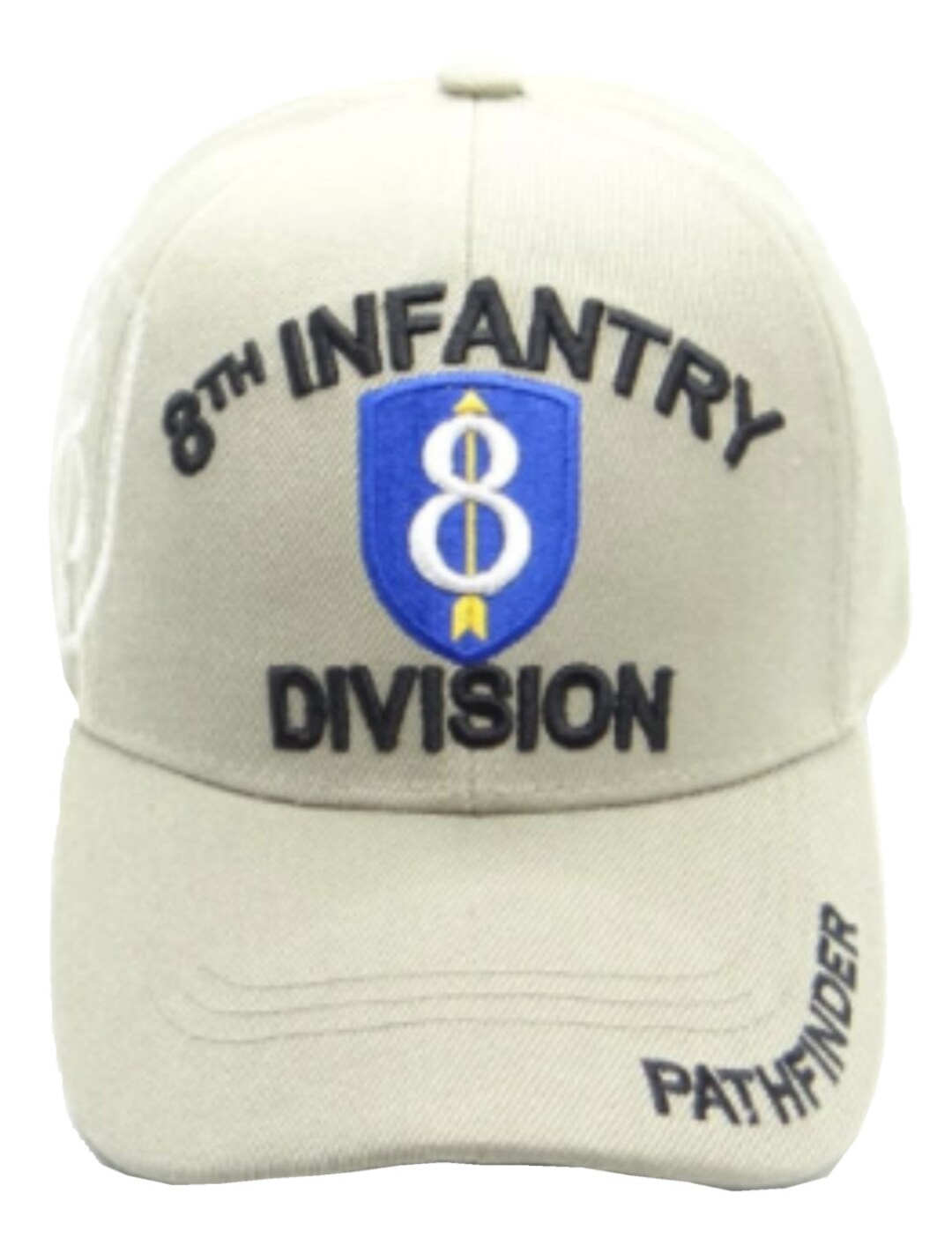 U.S. Army 8th Infantry Division 8th ID Pathfinder Beige Hat - Etsy
