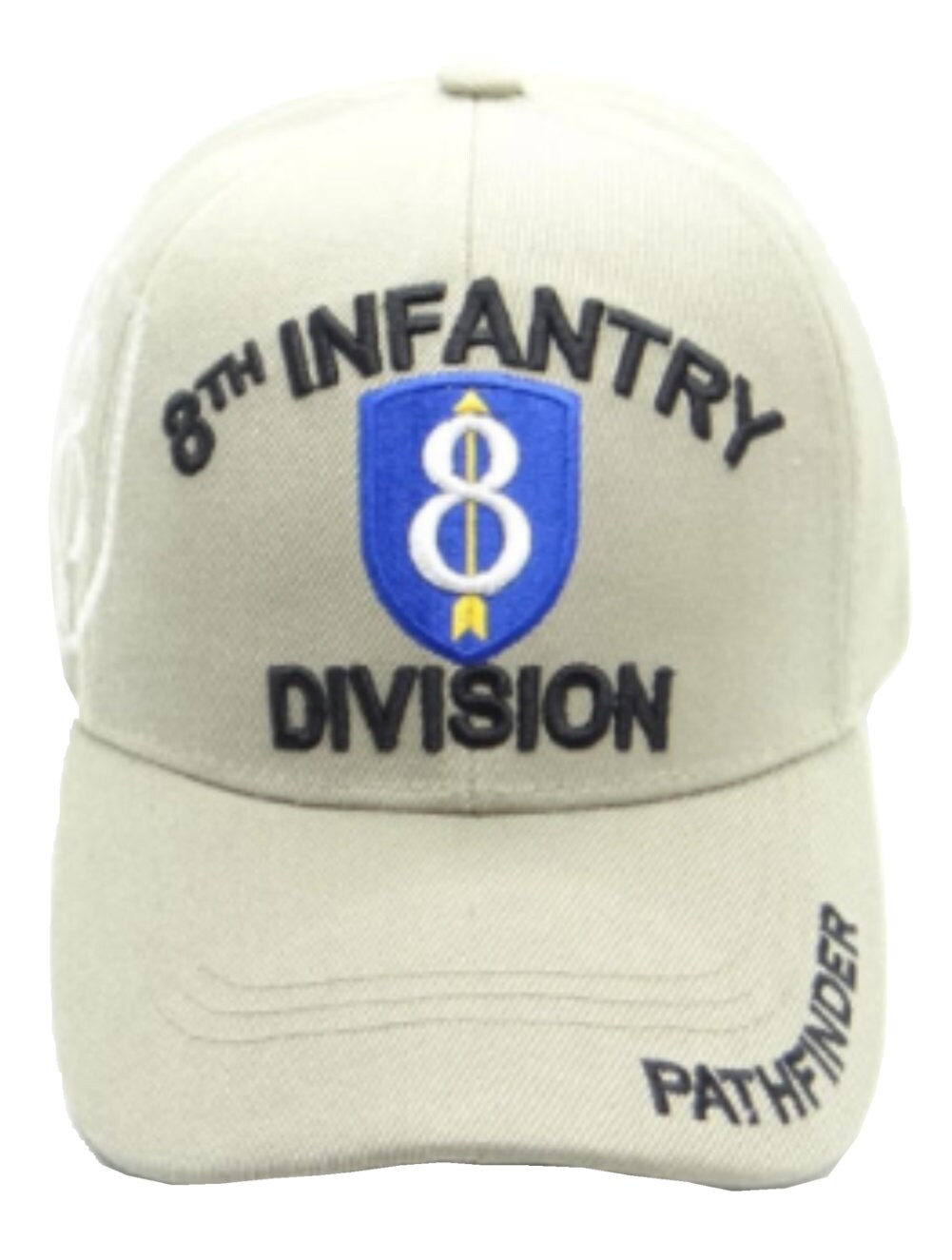 U.S. Army 8th Infantry Division 8th ID Pathfinder Beige Hat - Etsy