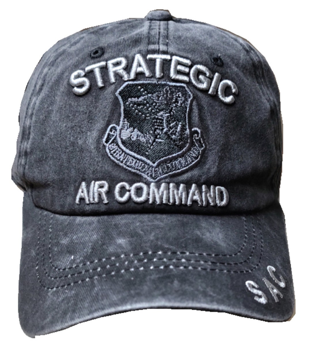U.S. Air Force Strategic Air Command SAC Soft Cotton Black - Etsy