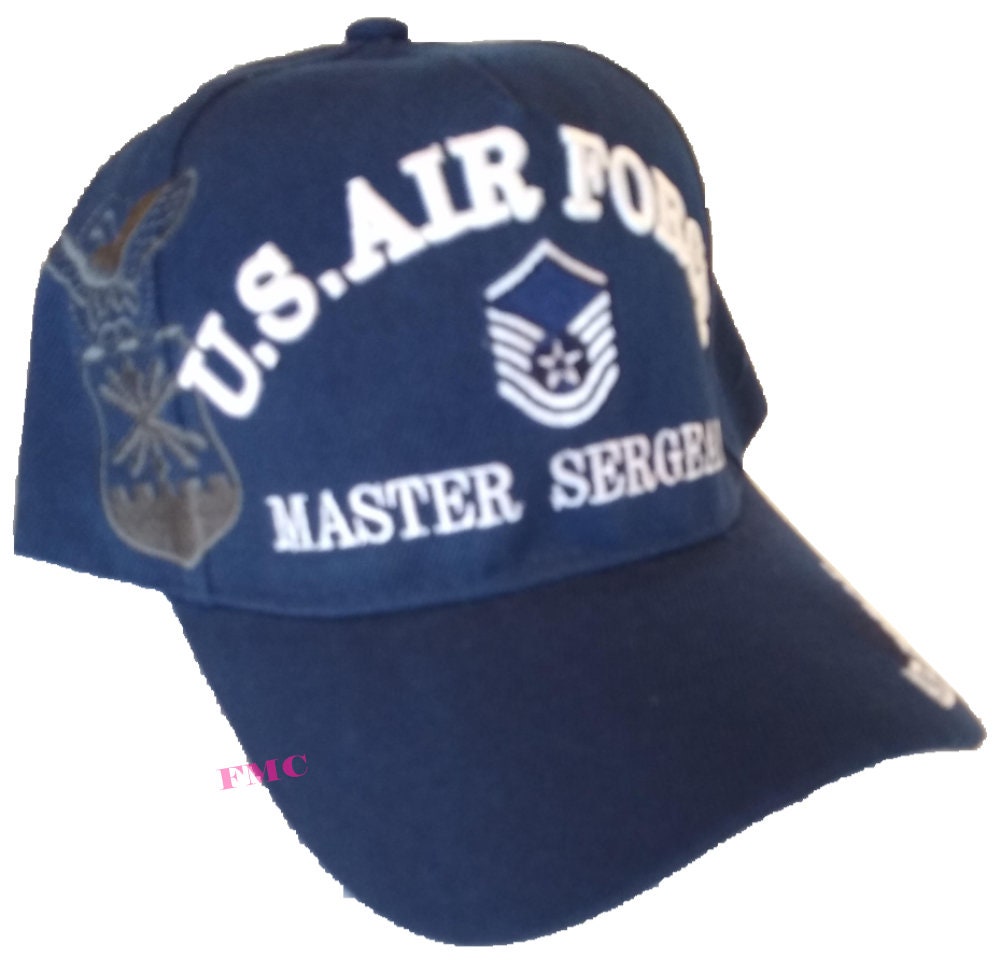 U.S. Air Force Master Sergeant, Navy Blue Hat - Etsy