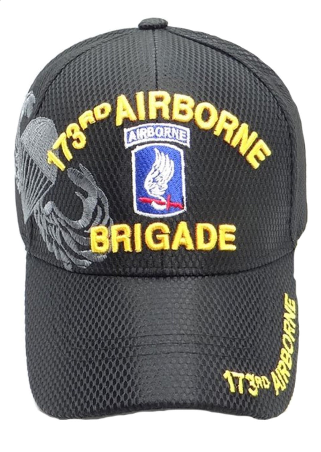 U.S. Army 173rd Airborne Brigade, Mesh Black Hat - Etsy