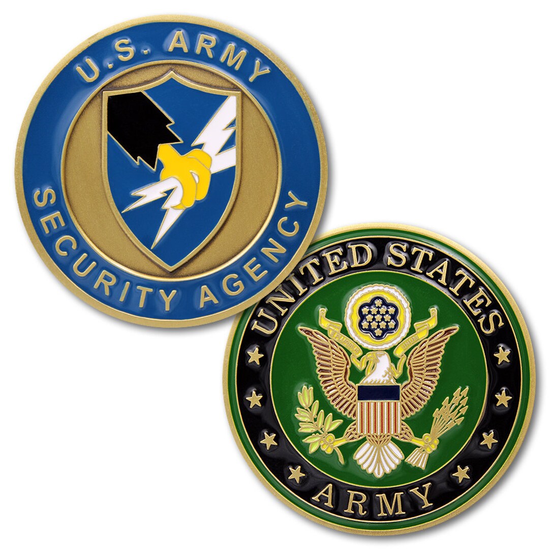 US Army Security Agency Challenge Coin - Etsy