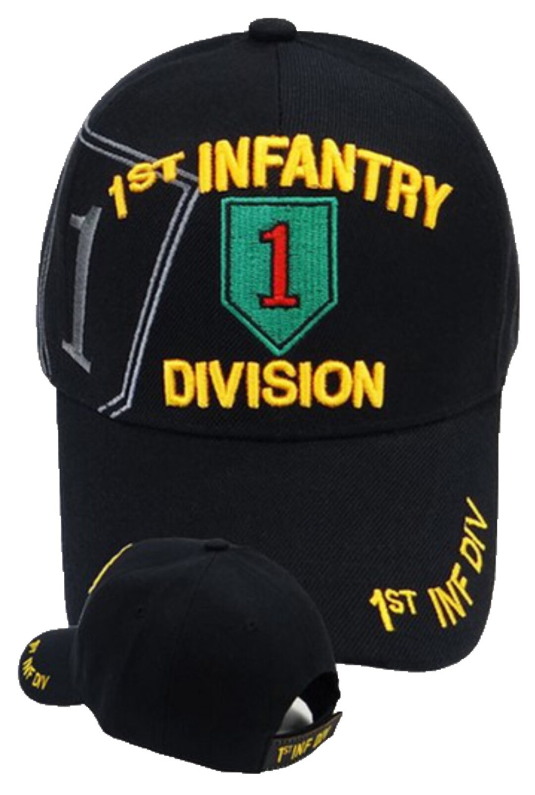 U.S. Army, 1st ID, 1st Infantry Division, Black Hat - Etsy