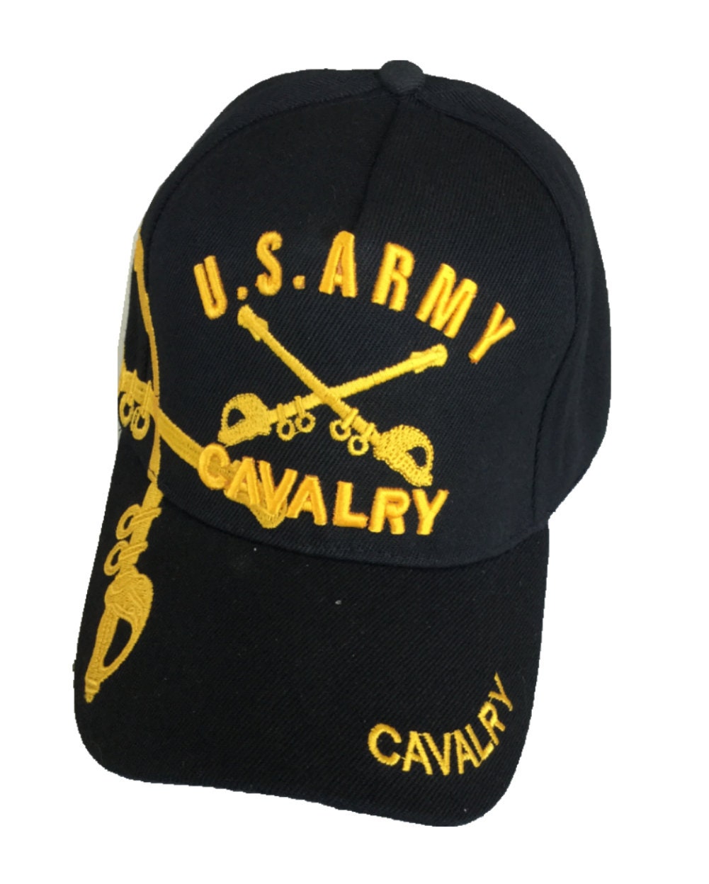 U.S. Army, Cavalry, Emblem Shadow, Black Hat - Etsy