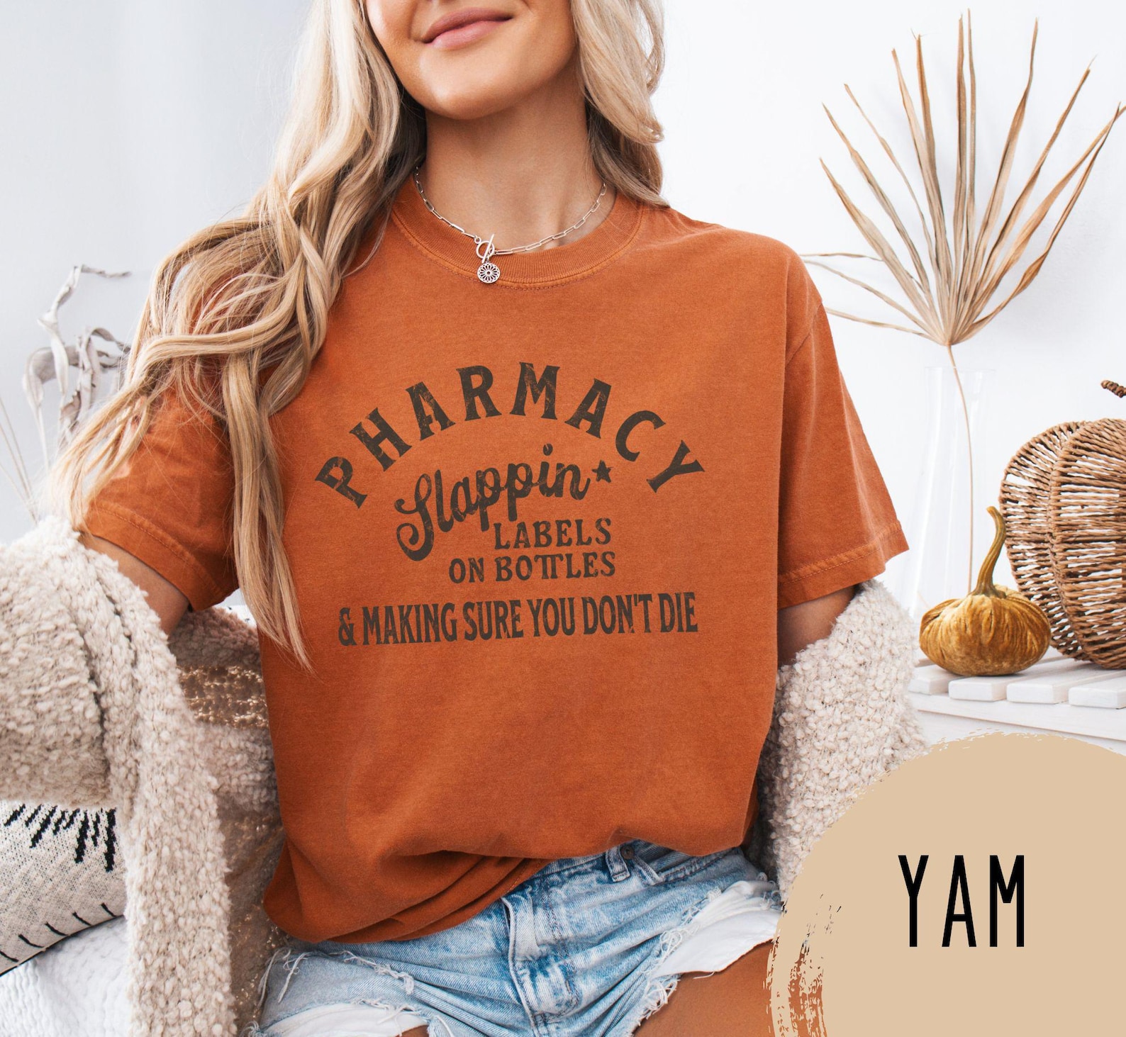 Unisex Funny Pharmacy Shirt, Slappin Labels Tshirt, Funny Gift for ...