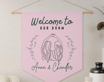Personalized Dorm Room Sign, Dorm Door Sign, College Dorm Decor, Roomie ...