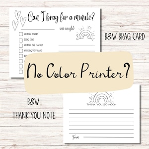 Digital Download, Teacher Mail, Teacher Brag Card, Teacher Good News ...