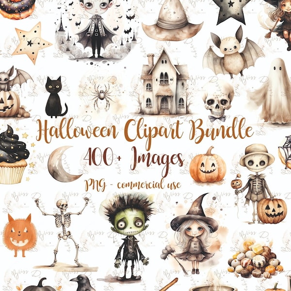 Halloween Clipart - Etsy