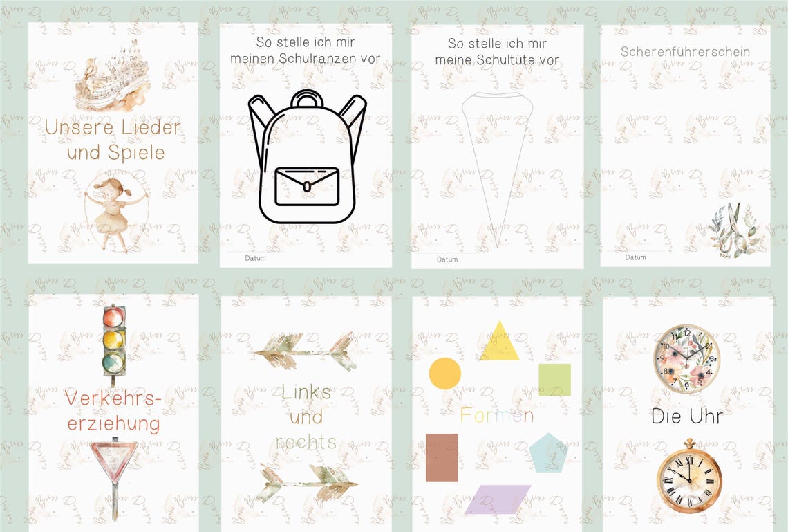 Portfolio Preschool, Portfolio Templates Kindergarten, Preschool ...