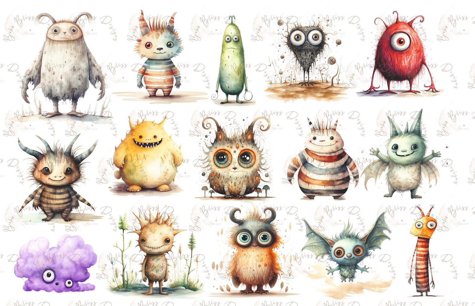 Cute Monster Clipart, Monster Clipart, Monster Clip Art, Monster Svg ...