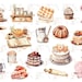 Baking Clipart, Bakery Clipart, Kitchen Illustration, Food Clipart ...