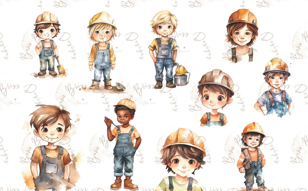 Clipart Construction Worker Boy Construction Site Construction Worker ...
