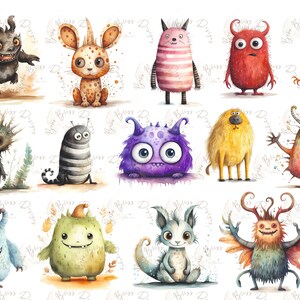 Cute Monster Clipart, Monster Clipart, Monster Clip Art, Monster Svg ...