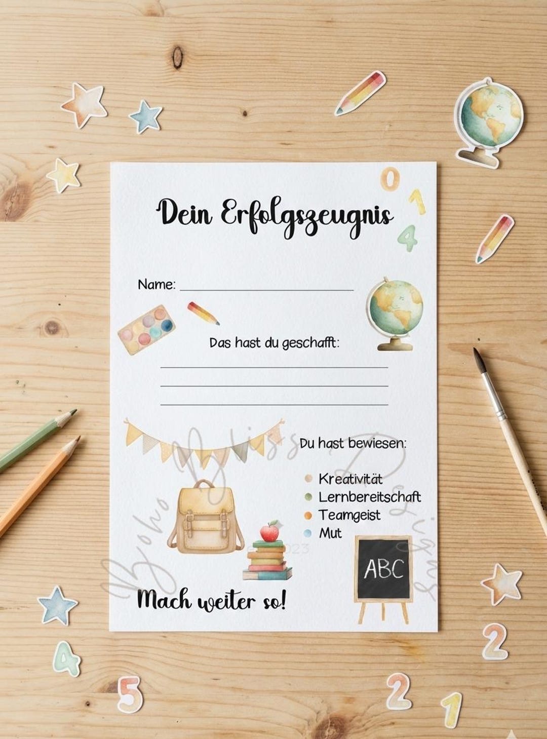 Certificate of Achievement, True Testimony for Children, Schoolchild ...