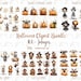 Halloween Mega Bundle Halloween Clipart Cute Halloween Clip - Etsy