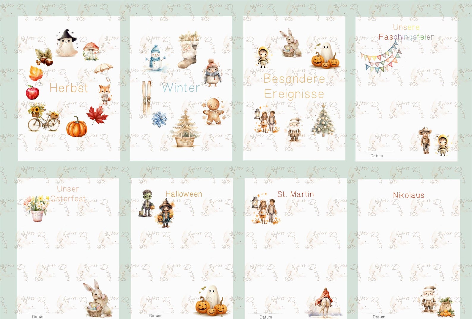 Portfolio Preschool, Portfolio Templates Kindergarten, Preschool ...