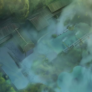 Japanese Themed RPG Battle Maps Bundle ,digital RPG Maps for Commercial ...