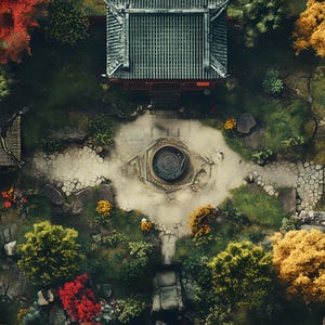 250 Japanese Themed RPG Battle Maps Bundle,dnd Maps and 90 Tokens for ...