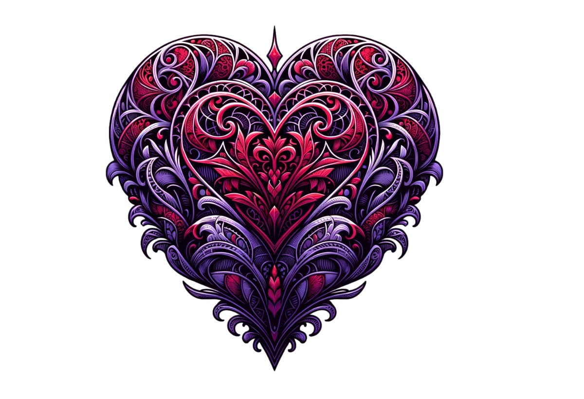 Gothic Heart Clipart,gothic Heart Png, Gothic Heart Clipart,gothic ...