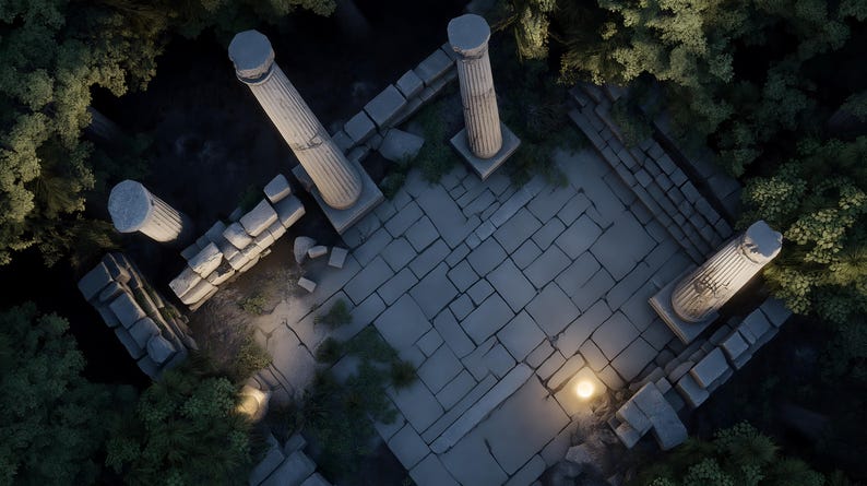 Ancient Rome Dnd Maps and 90 Tokens for TTRPG Campaigns – High-quality ...