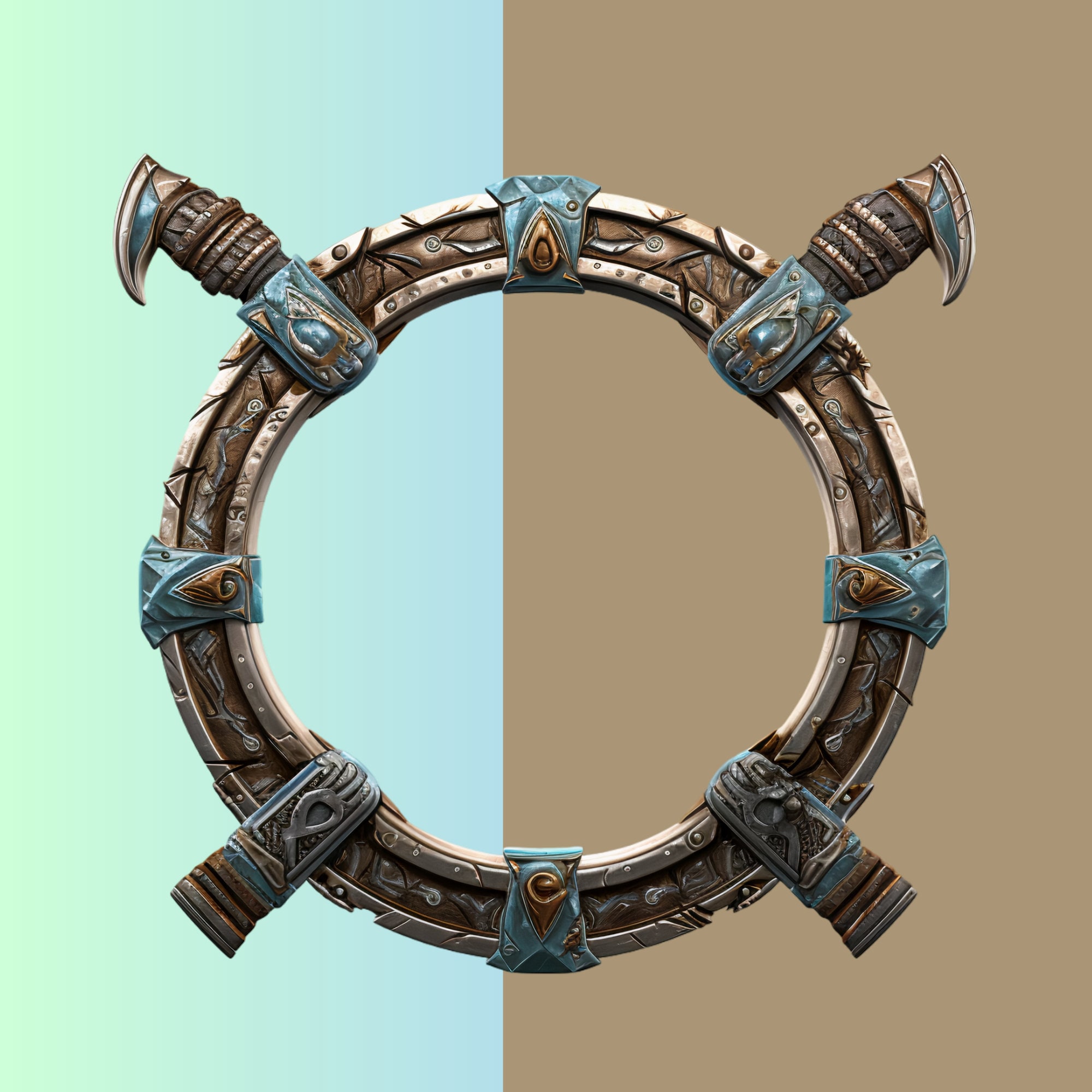 Barbarian Token Border Frame Dnd | Digital Token for Dnd, Foundry VTT ...