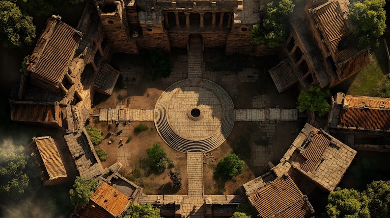 Ancient Rome Dnd Maps and 90 Tokens for TTRPG Campaigns – High-quality ...