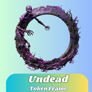 Undead Token Border Frame Dnd | Digital Token for Dnd, Foundry VTT ...
