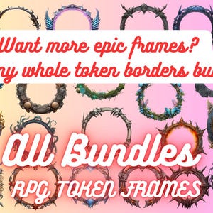 Druid Token Border Frame Dnd | Digital Token for Dnd, Foundry VTT ...