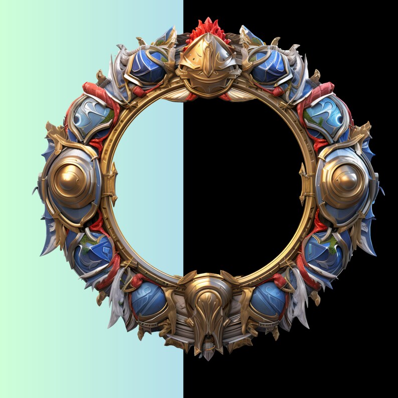 Knight Token Border Frame Dnd | Digital Token for Dnd, Foundry VTT ...