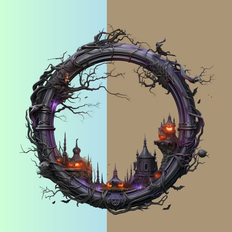 Witch Token Border Frame Dnd | Digital Token for Dnd, Foundry VTT ...