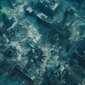 Post Apocalyptic World Battlemaps Bundle for Rpg,maps for Dungeons & Dragons,post Apocalyptic ...